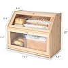 Amazon.com: LEIMO KPARTS Bread Storage Farmhouse Bread Box For Kitchen ...