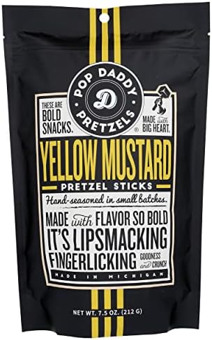 Amazon.com: Pop Daddy Flavored Pretzels Sticks | Healthy Gourmet ...
