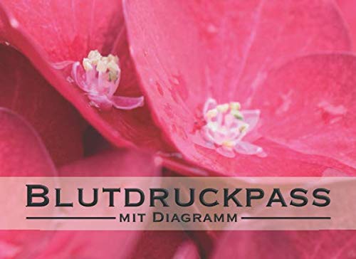 Amazon.com: Blutdruckpass mit Diagramm: Blutdruck Tagebuch zum ...