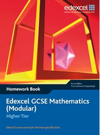 Edexcel GCSE Maths: Modular Higher Homework book: Amazon.co.uk: Clough ...