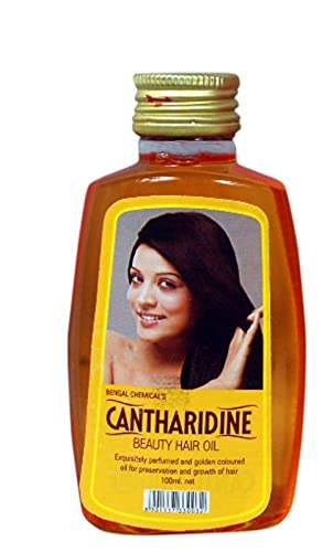 Amazon.com : Cantharidine Hair Oil 100ml : Hair And Scalp Treatments ...