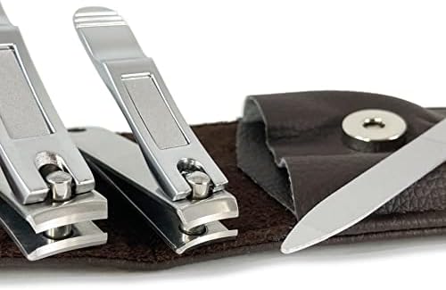 Amazon.com : Nail Clippers by Zizzili Basics - 3 Piece Nail Clipper Set ...