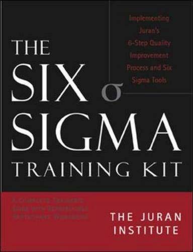 Amazon.com: The Six Sigma Basic Training Kit: Implementing Juran's 6-Step Quality Improvement ...