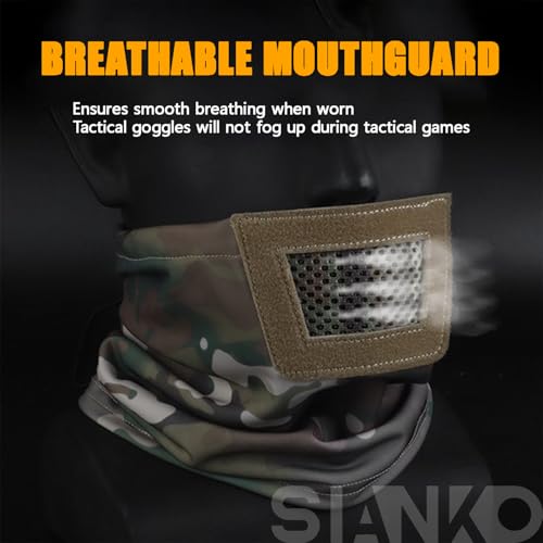 Tactical Balaclava Mask,Airsoft Outdoor Paintball Hunting Gear Full ...