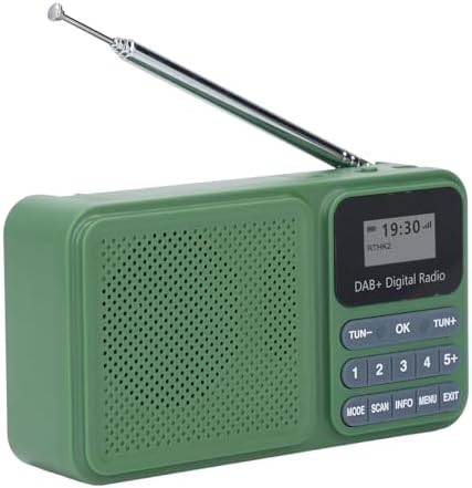 DAB Radio, Solar Powered DAB Radio Supports DAB, DAB+, Digital Radio ...