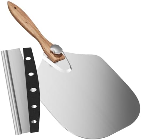 Amazon.com: Pizza Peel (12" X 14") Aluminum Metal Pizza Spatula,with ...