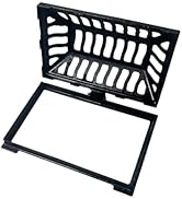 Natotela Ductile Iron Atrium Grate and Frame,18x18in Square Beehive ...