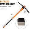 Amazon.com : VNIMTI Pick Axe for Digging, Heavy Duty Pickaxe with Shock ...