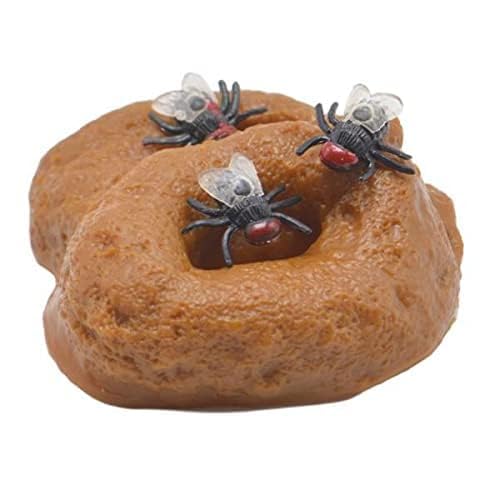 Buy CREZYSKY Fake Poop with A Fly Rubber Prank Toys Online at Low ...