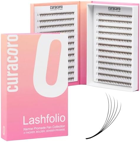 Amazon.com: LLBA LashFolio Triple Spike Promade Fans | Handmade Volume ...