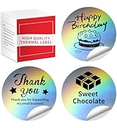 Amazon.com : Phomemo 2" Laser Gold Holographic Finish Thermal Labels ...