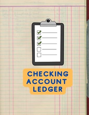 Amazon.com: Checking Account Ledger | 120 Pages | Tracks deposits and ...