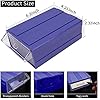 Amazon.com: 12 Pcs Drawer Stacking Storage Cabinet, Blue Plastic ...