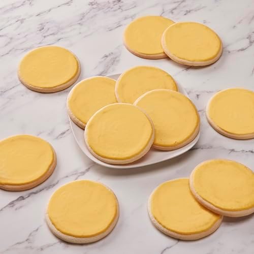 Amazon.com: 12-Pack Nut Free Individually Wrapped Yellow Iced Sugar ...