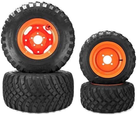 Amazon.com : MowerPartsGroup (4) Versa Turf Tire Assemblies 26x12.00-12 18x8.50-10 Fits Kubota ...