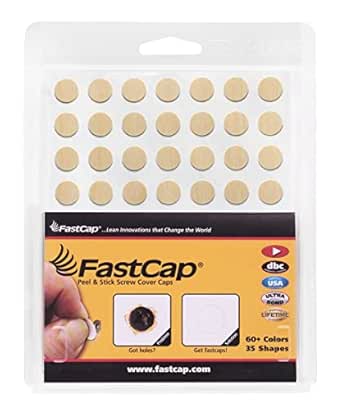 Amazon.com: FastCap 1/2" (13mm) Screw Hole Covers. Made from ...