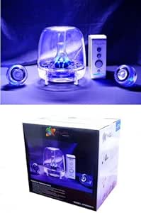 Amazon.com: Logisys SP6006CL Acrylic 2.1Multimedia Computer Speakers w ...