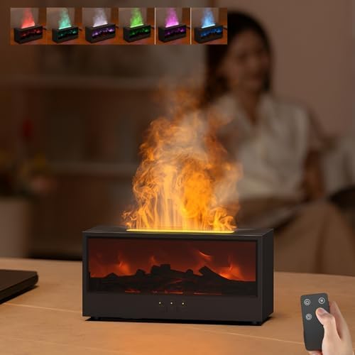Amazon.com: Fireplace Diffuser, Essential Oil Diffuser for Home, 7 ...