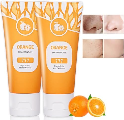Amazon.com: Orange Exfoliating Gel Scrub for Face and Body, Orange ...