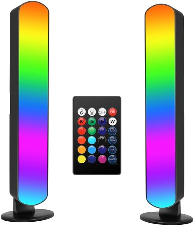 2PCS Gaming Light Bar, RGB Led Lights, LED Light Bar Sync with Music ...