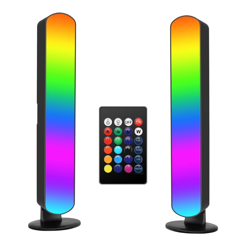 2PCS Gaming Light Bar, RGB Led Lights, LED Light Bar Sync with Music ...