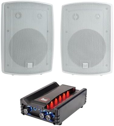 Amazon.com: Dual Electronics LU63PW White 3-Way High Performance ...