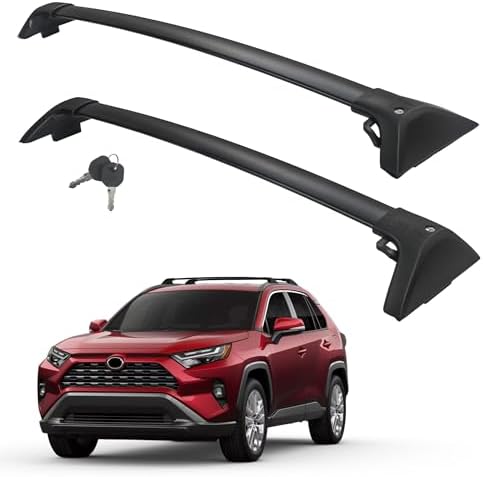 Amazon.com: Roof Rack Cross Bars for 2019-2025 Toyota RAV4 (Not Fit for ...