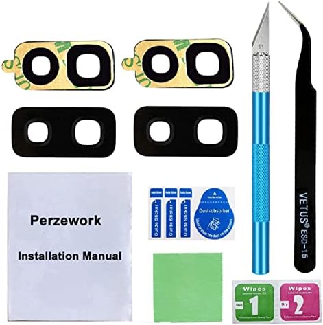 Amazon.com: YUYOND 2pcs OEM Original Back Rear Camera Glass Lens ...