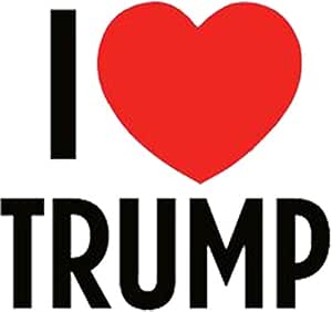 Amazon.com: Crayan I Love Trump MAGA GOP 2020 Magnet Vinyl Magnetic ...