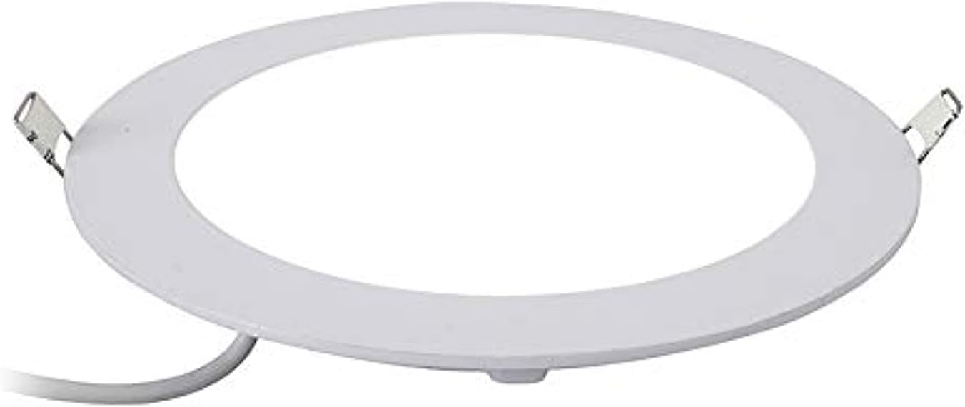 10 Pcs 18W 8-inch LED Ceiling Light Panel, Round Ultrathin, AC185-265V ...