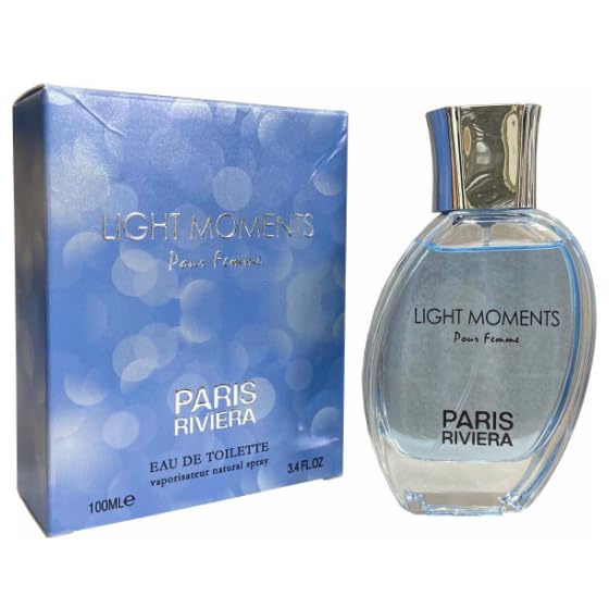 Amazon.com : Paris Riviera Light Moments Eau De Toilette EDT SP 3.4 fl ...