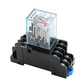 Amazon.com: Baomain General Purpose Power Relay MY4NJ AC 12V Coil LED Indicator 14 pin Terminal ...
