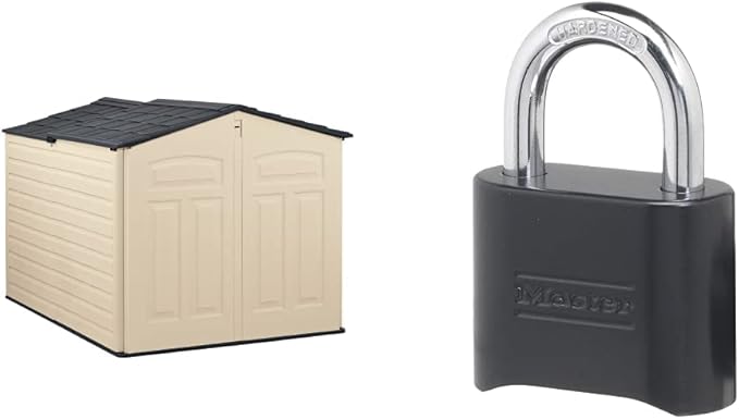 Amazon.com : Rubbermaid Slide-Lid Resin Weather Resistant Outdoor ...