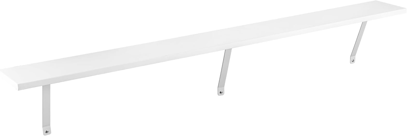 1 tier, White Rounded Radiator Shelf 900x150x18mm (36x6 inc) : Amazon ...