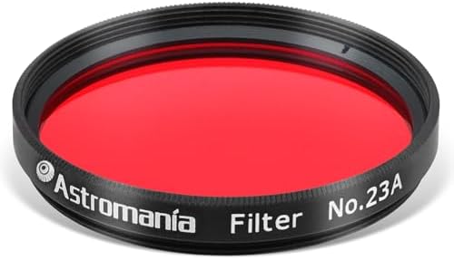 Amazon.com : Astromania 2" Color/Planetary Filter for Telescope - #23A ...