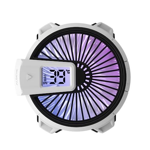 ALSEYE W90 CPU Cooler, Temperature Display CPU Cooler for Small PC ...