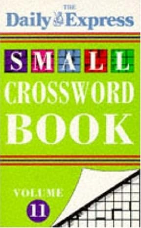 Daily Express Sunday Mail Crossword: v. 11 ("Daily Express" Small ...