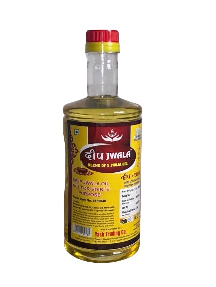 Deep Jwala lamp Oil with Jasmine Fragrance for Diya | Til Oil for Pooja ...