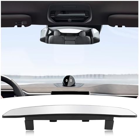 Amazon.com: 11.7x3.5'' Panoramic Rear View Mirror,Wider & Larger Car ...