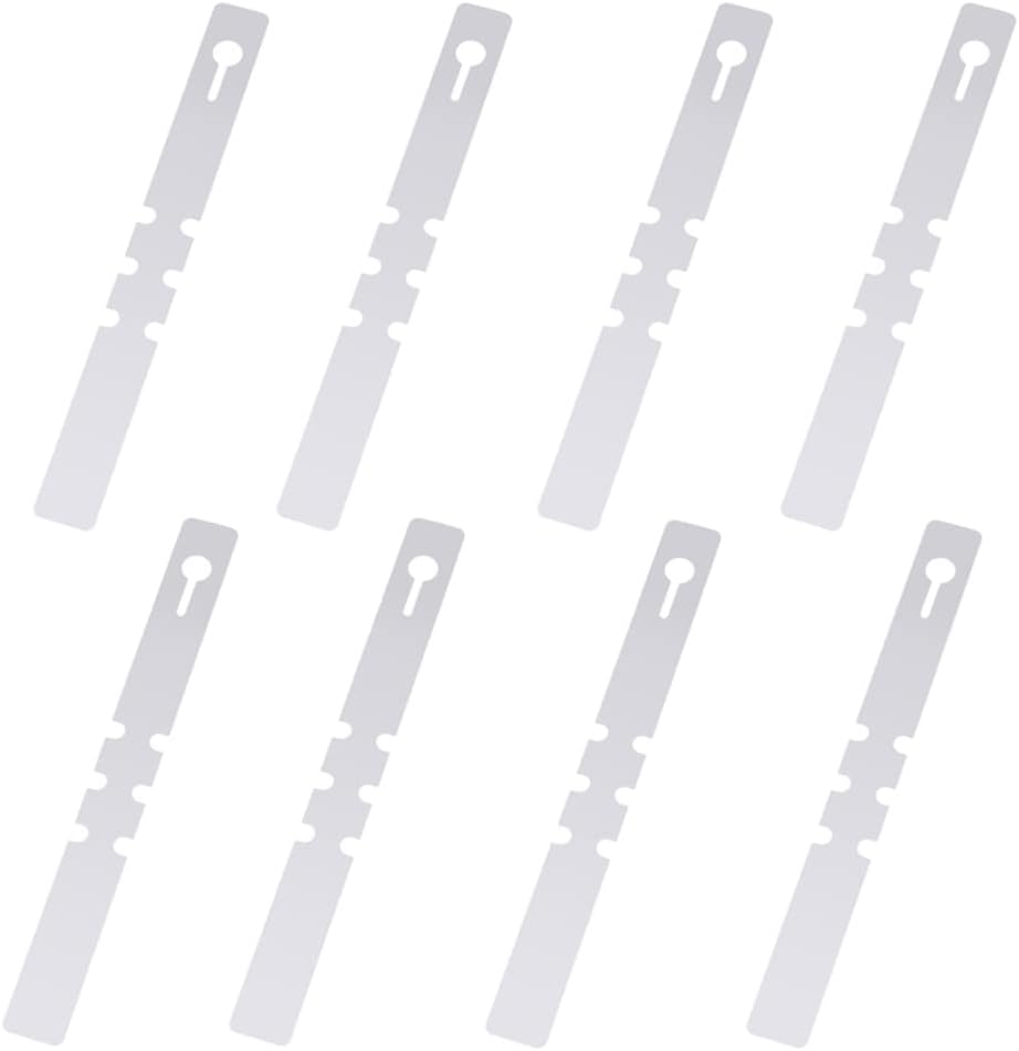 KINGLAKE 120 Pcs Plastic Plant Tree Tags Coloured 21x2cm Adjustable ...