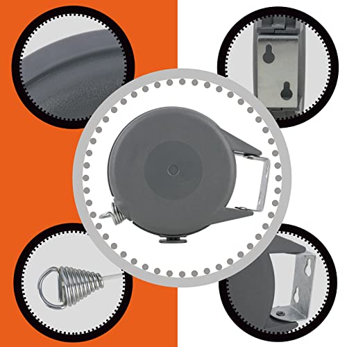 Cordomatic 12 Metre Automatic Retractable Washing Line Clothesline ...