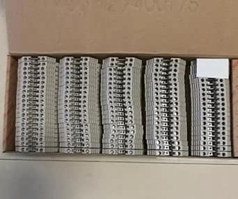 100pc/box Terminal WDU 4 Terminal Strip 4mm Terminal Block 1020100000 ...