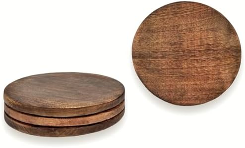 Bamboo Heat Resistant Pan Mats Uqiangy Wooden Trivets For Hot Dishes ...