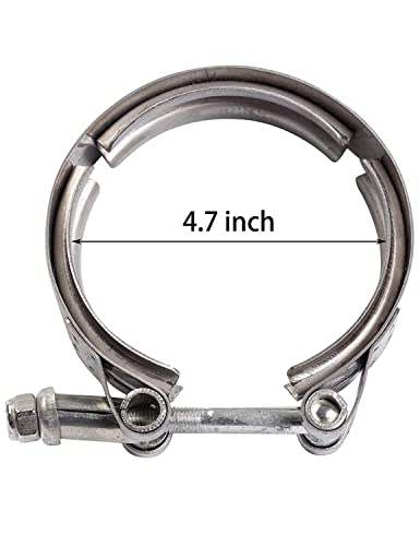 Snapklik.com : 4 Inch V Band Clamp