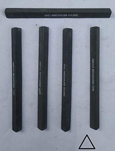 INDEX OIL STONES TRIANGLE 13 X 13 X 150 mm PACK OF 5 NO : Amazon.in ...