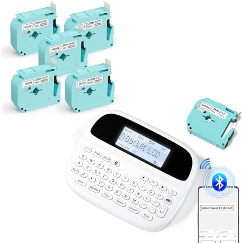 Amazon.com : M950 Label Maker Machine with T3M21 Tape, Rechargeable ...