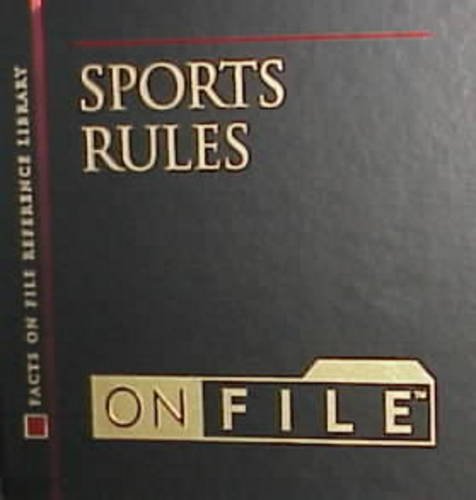 Sports Rules on File (Facts on File Reference Library): The Diagram ...