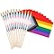 Amazon.com: Augshy Progress Rainbow Pride Mini Flag, 22 Pack Small Mini ...