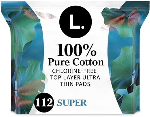 Amazon.com: L. Ultra Thin Pads for Women, Super Absorbency, 100% Pure ...