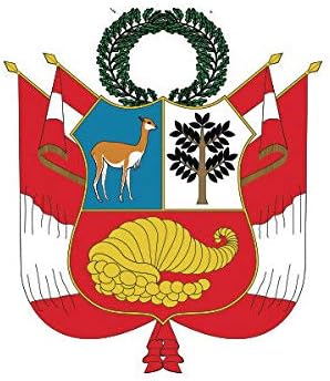 Amazon.com: EW Designs Peruvian Coat of Arms Sticker Decal Vinyl Peru ...